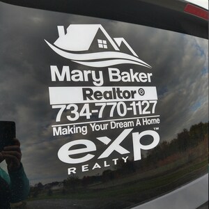 Custom Vinyl Trailer Decals Lettering, Enclosed Trailer Signs Graphics ...