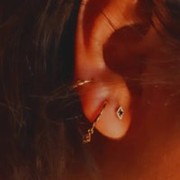 Straight Post Huggie Earrings Straight Post Hoops Small Hoop Earrings ...