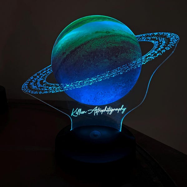 Personalized Saturn Planet Lamp, Saturn Planet Led Lamp, Gift for ...