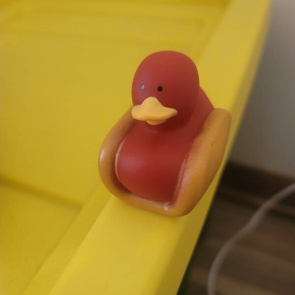 Singing Yellow Rubber Ducky Cruise Ducks Kids Bath Toy Stress Relief ...