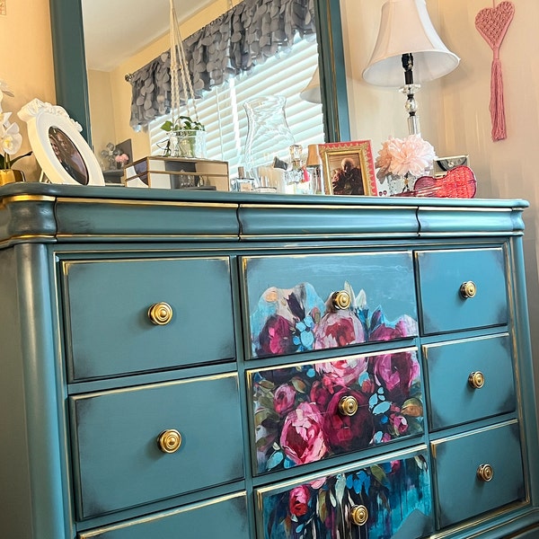 Burst of Color Decoupage Paper for Furniture | Redesign With Prima ...