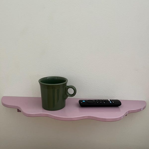 Wavy Shelf | Squiggle Shelf | Funky Decor | | Squiggle Shelf | Funky ...