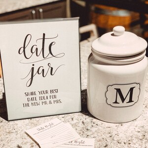 Date Night Jar Sign Date Night Ideas Cards Printable - Etsy