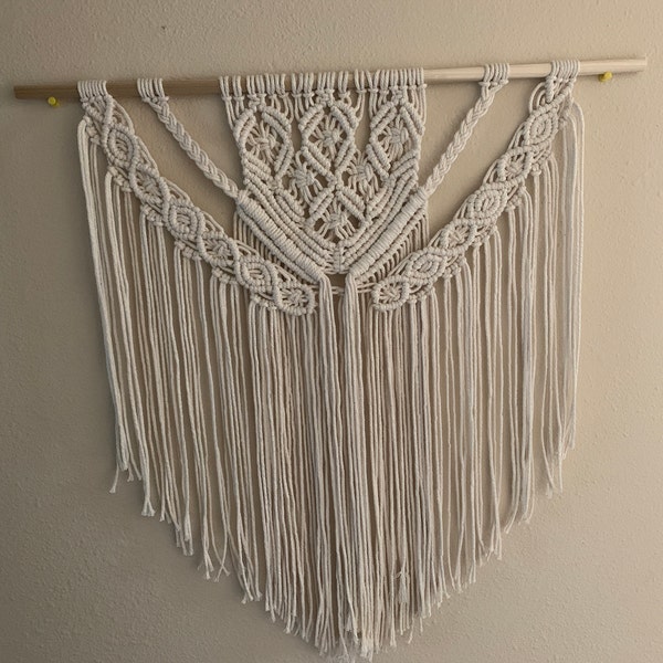 Macrame Pattern | Written PDF With Photos by Berryandclove | Beginner ...