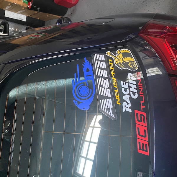 Neuspeed Logo Vinyl Decal Car Window Bumper Sticker Performance Wheels ...