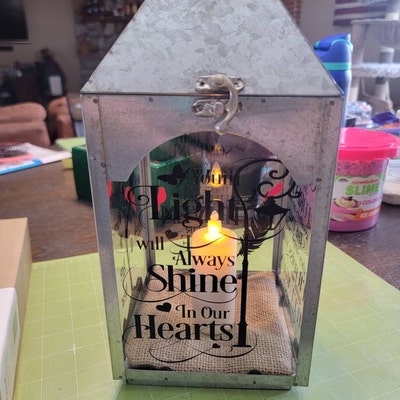 Memorial Lantern Bundle. in Loving Memory Svg Memorial - Etsy Australia