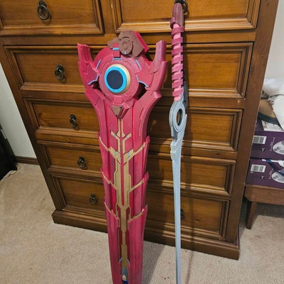Final Fantasy XIV FF14 Thancred Waters Gunblade Cosplay Props Replica ...