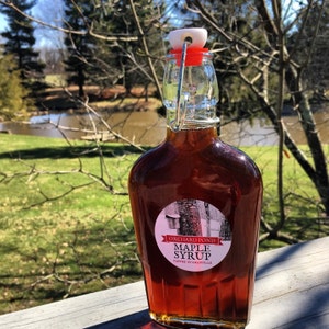 Custom Tree Tapping Maple Syrup Labels, Custom Round Canning Jar Labels ...