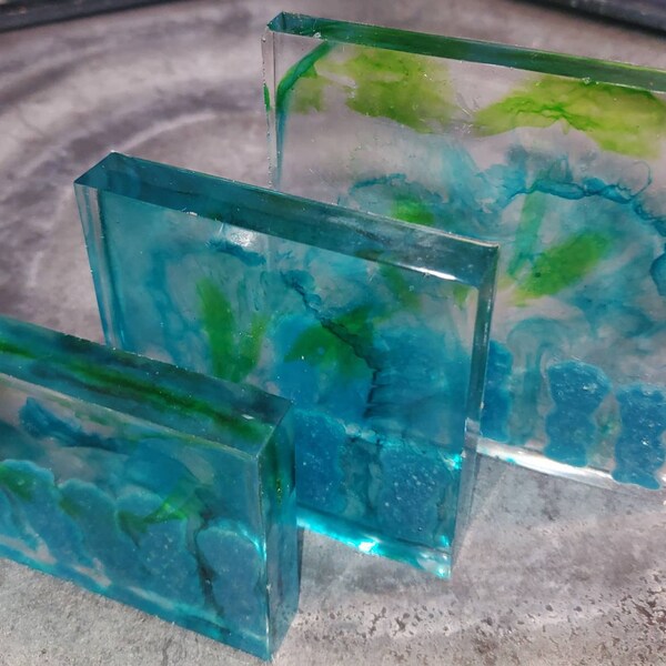 Epoxy Resin Art Diy Handmade Clock Mould Epoxy Dried Flower Specimen ...