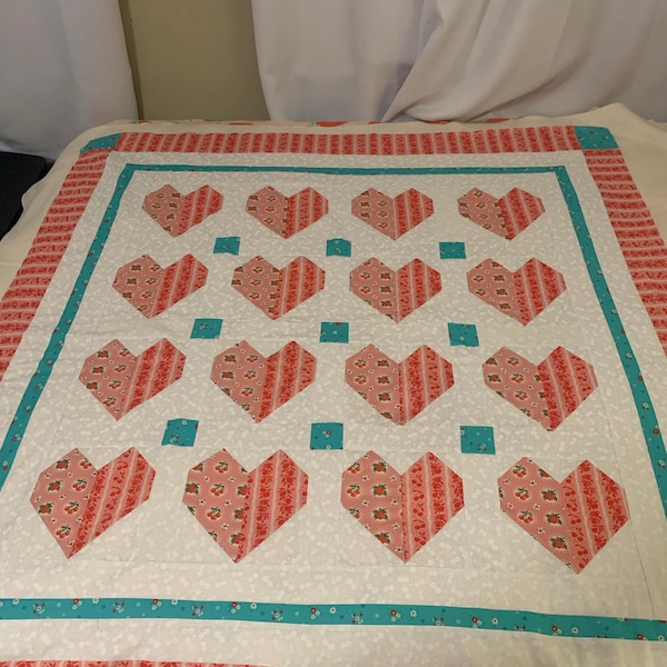 Charm Pack Quilt Pattern PDF Charmingly Quilt Pattern for Beginners Easy Quilting Patterns for ...