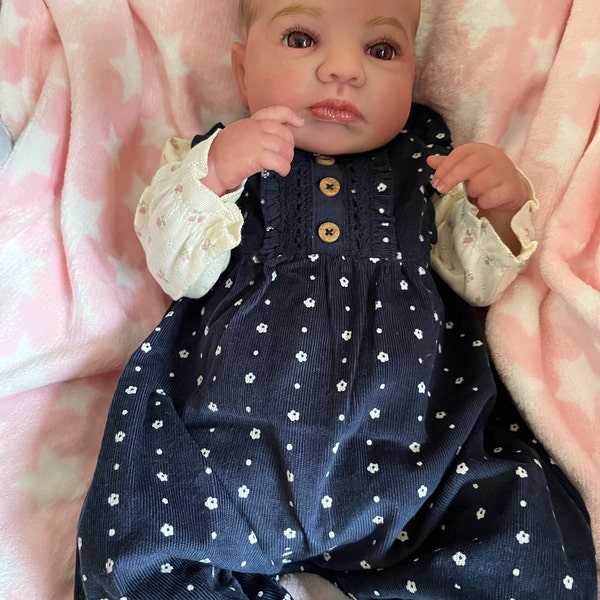 Reborn Baby Girl Lou Lou Awake by Vahni Gowing Custom Order - Etsy
