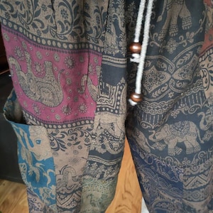 Unisex Patchwork Pants With Multi-textured Patches Thick - Etsy