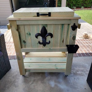 Giant Tippy Tower Yard Game With Solid Wood Crate, Outdoor Game With ...