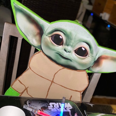 Baby Yoda Pinata Star Wars Pinata, Star Wars Birthday Party Baby Yoda ...