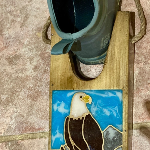 Handmade Wood Trivet, Honey Bee Decor, Wildlife Theme, Rustic Woods ...