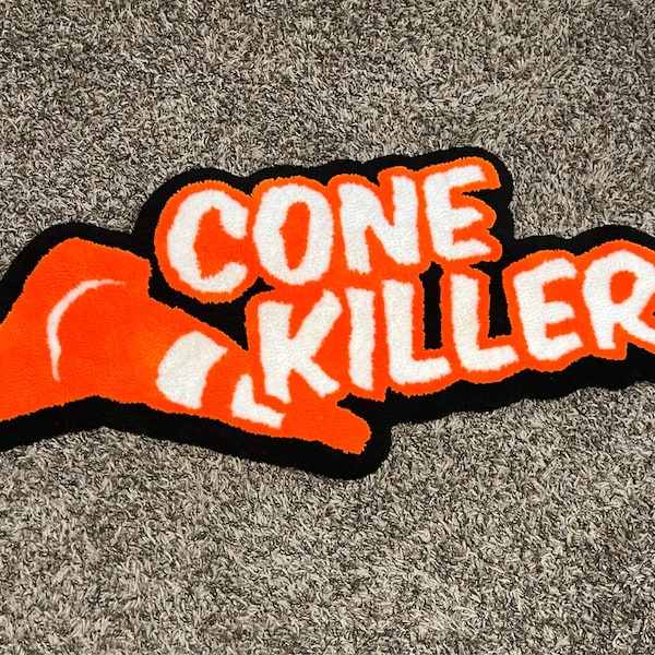 Smiley Face Skull Handmade Tufted Rug - Etsy