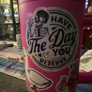 Pink Skull Sticker Skull Sticker Skull Skeleton Sticker - Etsy