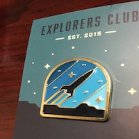 Rocketeer Enamel Pin - Etsy Canada