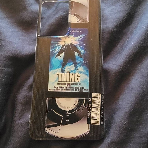 Custom Retro VHS Tape Magsafe Phone Case, 80s 90s Film Phone Case, VHS ...