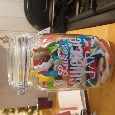 Personalised Sticker/label/decal for Sweet Jar... Add Your Own - Etsy