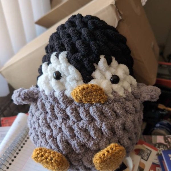 Crochet Chunky Penguin Amigurumi Pattern - Etsy