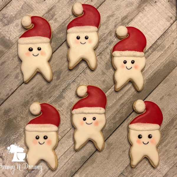 Christmas Tooth Cookie Cutter - Etsy