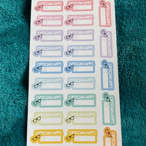 Order Meds Planner Sticker Pastel Colours Order Medication Reminder ...