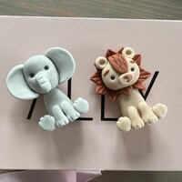Miffy Cake Topper Fondant mit Luftballon und Geschenken Bundle, süße ...