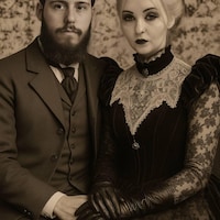 Personalized 1890s Explorer Portrait With Cryptid, Custom Historical ...