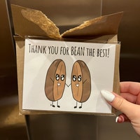 Just an Old Fashioned Thank You Pun Greeting Card / Thank You Note ...