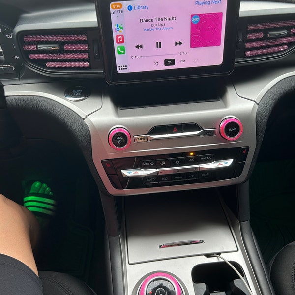 Knob Cover Set for Ford Explorer 2020 - 2024 Interior Accessories Knob ...