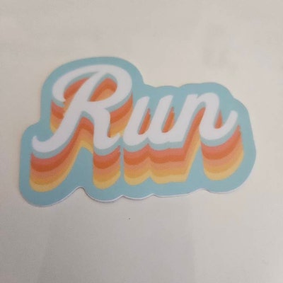 Runner Sticker Pack, Running Stickers, Runner Gift, Run Stickers, Cross ...