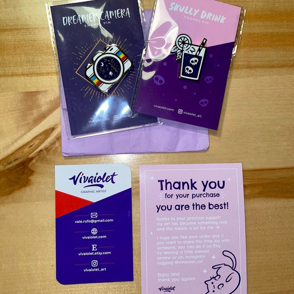 2 Hard Enamel Pins Second Sale B Grade Bundle - Etsy