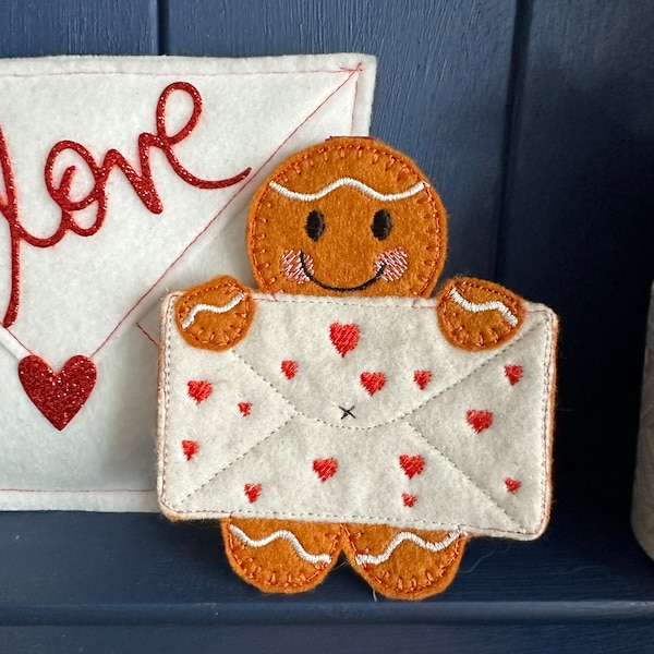 Goth Boy And/or Girl Felt Gingerbread Hanging Ornament - Etsy