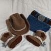 CROCHET PATTERN Baby Construction Outfit, Baby Work Boots, Pattern 0-9 ...
