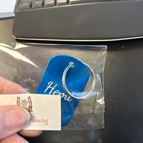 Personalized Horse Blanket Tag, Horse Rug Tag, Tack Tag, Horse Name Tag ...