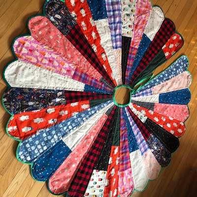 PDF Pattern for Giant Dresden Christmas Tree Skirt - Etsy