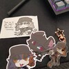 Vinyl Stickers Meowskulls, Camille, Highwire, and Kimiko 2.5/63.5mm ...