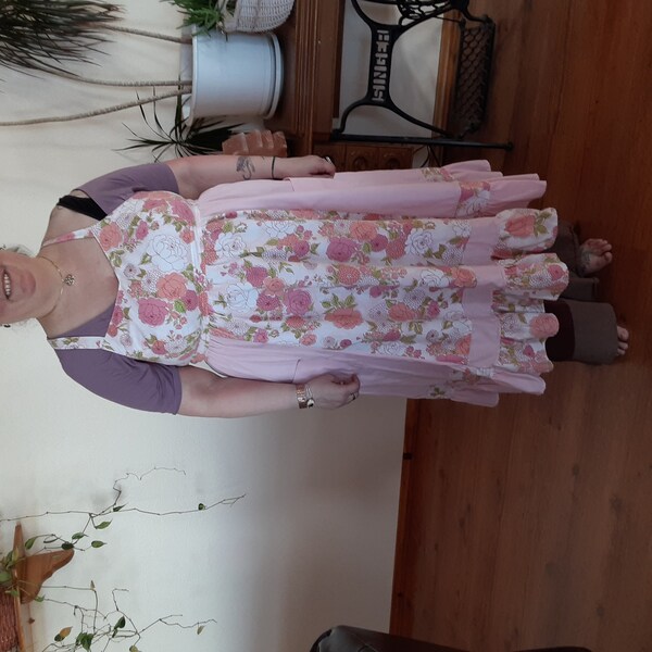 CUSTOM ORDER Made Just for You Earth Goddess Plus Size Hippie Dress ...