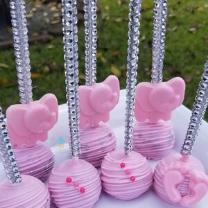 100 Silver Bling Cake Pop Sticks 6 Inch Sticks - Etsy