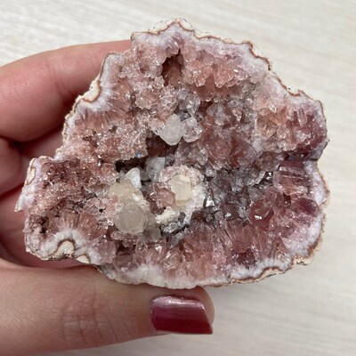 Geode Crystal Coloring Page for Adults, Gemstone Art Coloring Page for ...