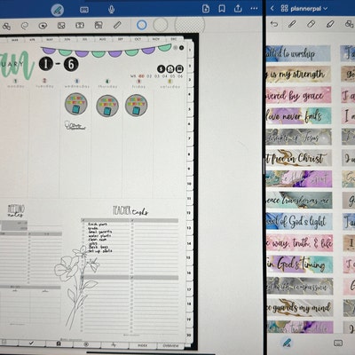 Everyday Widgets Shopping, Schedule, Grid, Dots, Brain Dump Digital ...