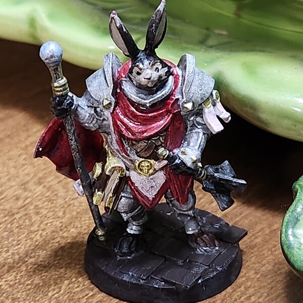 Male Genasi Cleric Mini 3D Print 6k Resin D&D, DND, TTG, RPG, Earth ...