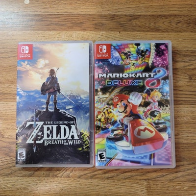 The Legend of Zelda Breath of the Wild Game Case, Quality Replacement ...