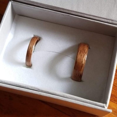 Wooden Walnut Ring, Wooden Ring for Man, Wooden Ring for Women ...