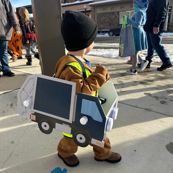 Wearable Garbage Truck (DIY) - Etsy