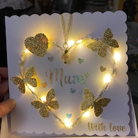 Light up Cards Led Cards Light up Birthday Cards Hearts and Flowers ...