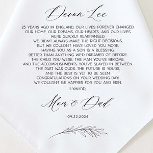 SPANISH Mother of the Bride Gift, Father of the Bride Gift, Wedding ...