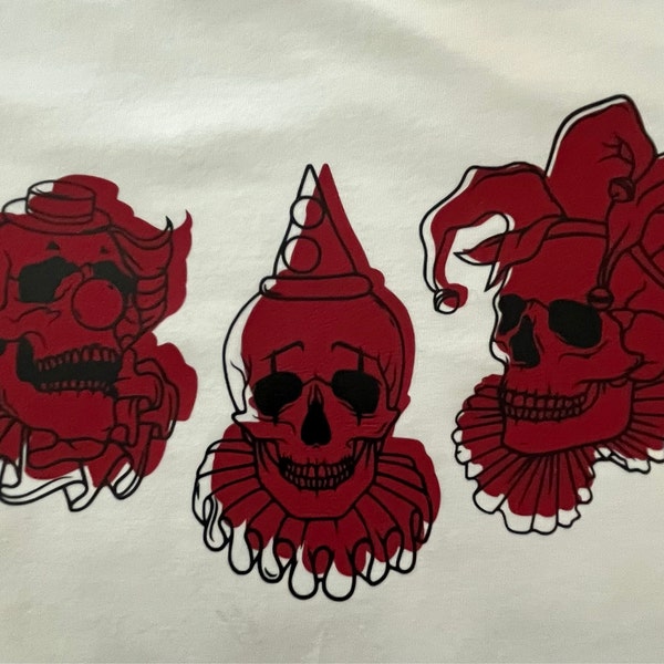 Skeleton Clown Svg, Scary Clown Svg, Evil Clown Skull Svg, Circus Svg, Head Horror Svg ...