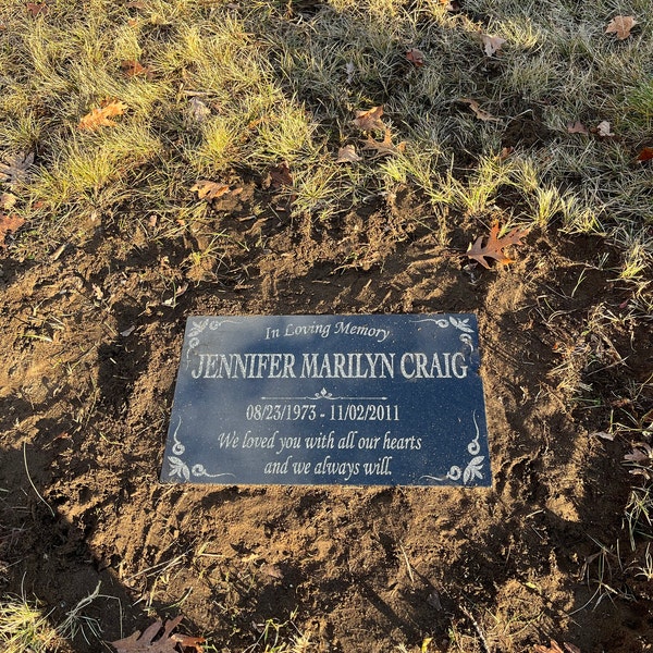 Memorial Stone, Custom in Loving Memory Stone, Memorial Plaque ...
